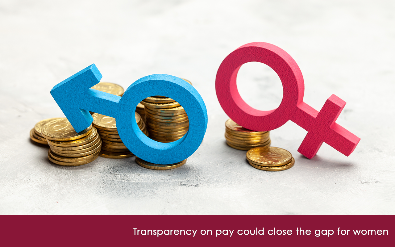 Transparency on pay could close the gap for women - WDB Investment Holdings